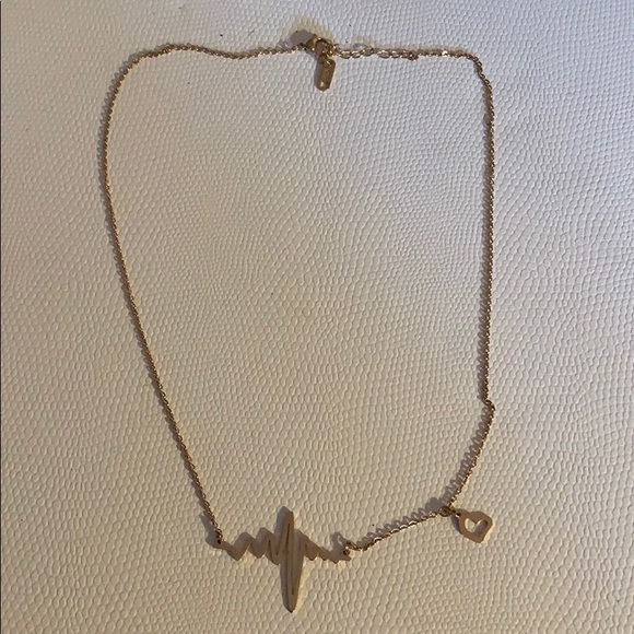 Jewelry | Heart Rhythm Necklace | Poshmark